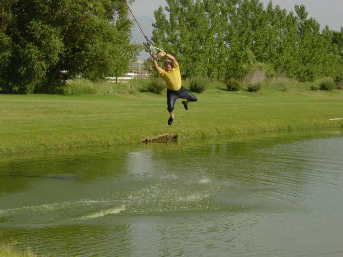Fun at the Harris Pond
